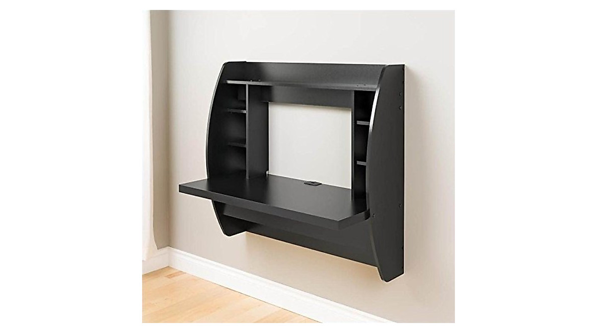 Prepac Wall Mounted Floating Desk - Space-Saving Solution