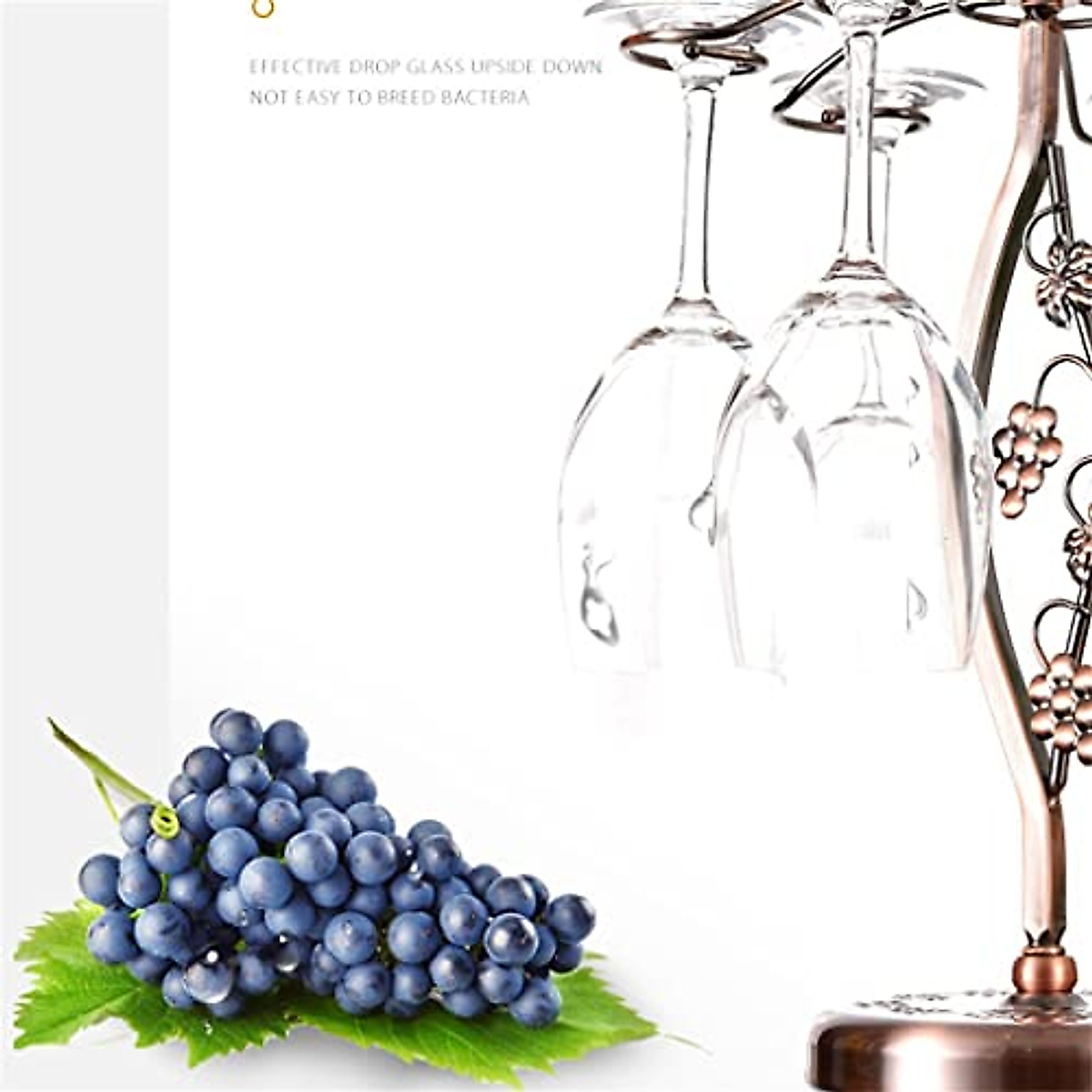 YFQHDD Glass Hanger Cup Display Baskets Wine Rack Holders Bar Storage Iron Stand Kitchen Organizer Home Decor