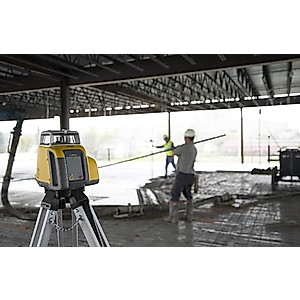 Spectra Precision LL300N-3 Laser Level, Self Leveling Kit with HL450 Receiver, Clamp, 4.7 Meter Grade Rod / Metric and Tripod , Black