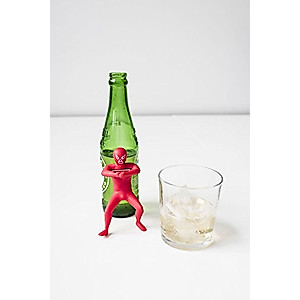 Kikkerland Luchador Bottle Opener, Colors may vary and Styles