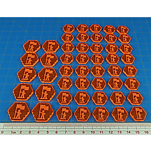 LITKO Resource Token Set | Compatible with Twilight Imperium 4th Edition (Infantry)