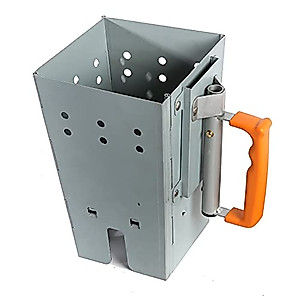 CampMaid Outdoor Cooking Set - Dutch Oven Tools Set - Charcoal Holder & Cast Iron Grill Accessories - Camping Grill Set - Outdoor Cooking Essentials - Camp Kitchen Equipment - (7 Piece Set)