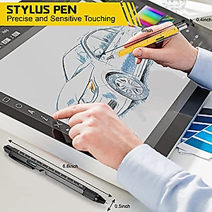 Gifts for Men Dad Him, MAFEHAN 10 in 1 Multi-Tool Pen Set, Father's Day Gifts from Son Daughter Wife, Cool Gadgets For Men, Christmas Gifts Stocking Stuffers for Men-Yellow&Black