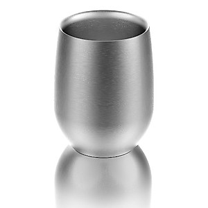 Asobu Imperial Wine Insulated Cup, Silver