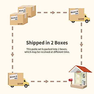 5 Pieces Outdoor Patio Furniture Set, PE Wicker Rattan Outdoor Sectional Patio Set with Cushion and Glass Table, Patio Sofa for Outdoor Patio, Porch, Backyard, Balcony, Poolside, Garden, Grey