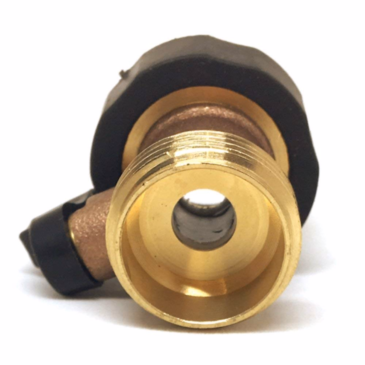 The World’s Best Water Shut Off Valve – Garden Hose Ball Valve Connector – Adjustable Shut Off, High Flow, Leak-Proof – Heavy Duty Solid Brass Watering Extender