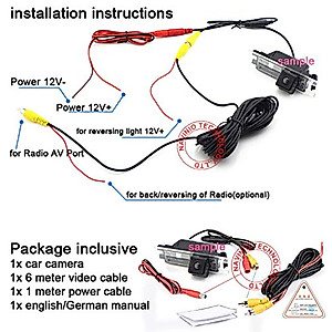 DH 1280x720 pixels 1000 TV line car rear view camera backup for BMW 1 Series 120i E81/E87/F20/135i/640i/116i/Z4 E89 Mini Clubman Convertible countryman couper R55 R60 R55N R56N R57N Cooper R50 R52 R53