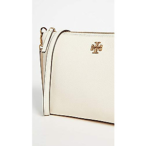 Tory Burch Women's Kira Crossbody Bag, New Cream, Off White, One Size
