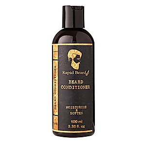 Beard Shampoo and Beard Conditioner Wash & Growth kit for Men Care - Softener & Moisturizer for Hydrating, Cleansing and Refreshing Beard and Mustache Facial Hair Gift Set (100ml / 3.4 fl oz)