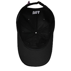 American Flag Hat Men Women Adjustable USA Baseball Cap Low Profile Plain Dad Hat Outdoor Ball Cap Black