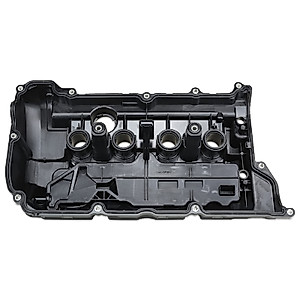 MITZONE Cylinder Head Valve Cover Compatible for 2007-2015 Mini Cooper Base R55-R61 non-S N16/N12 1.6L Replace 11127646554