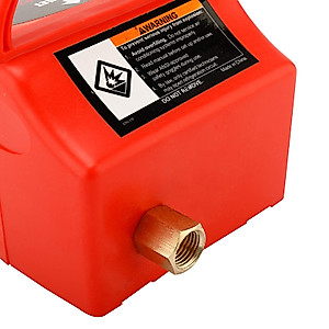 LuckyHigh 1/4''NPT A/C Air Conditioning System Tool 4.2CFM Pneumatic Air Operated Vacuum Pump Conditioner