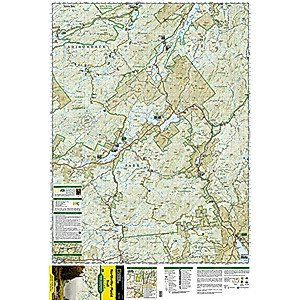 Northville-Placid Trail Map (National Geographic Trails Illustrated Map, 736)
