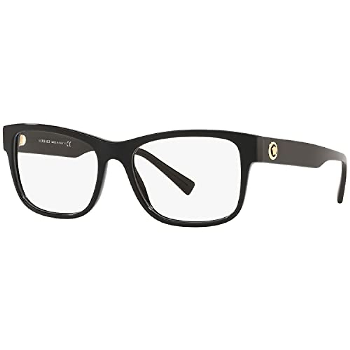 Versace VE3266 Eyeglass Frames GB1-55 - Black VE3266-GB1-55
