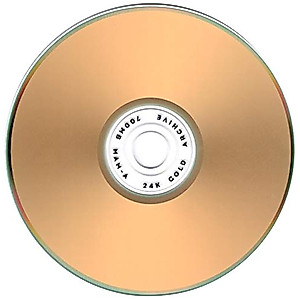 52X 80-Min MAM-A (Mitsui) 'GoldGold' CD-R's 50-Pak in Shrinkwrap (MITSUI45501)