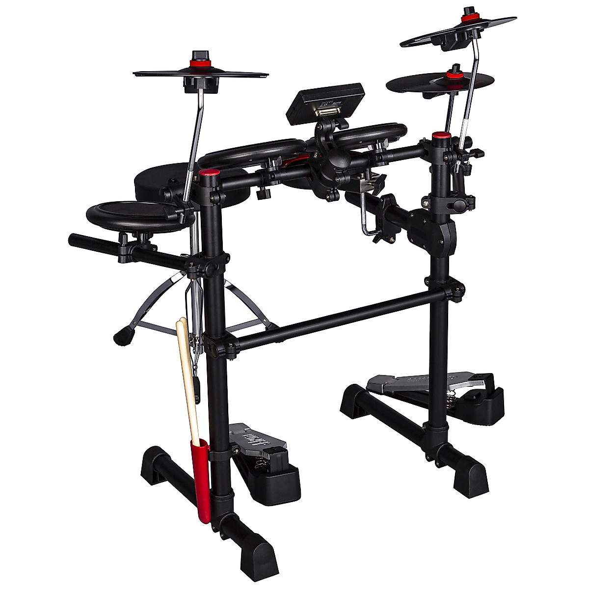 ddrum E-Flex Complete Electronic Set with Mesh Drum Heads, Black (DD EFLEX)