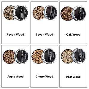 Cocktail Smoker Kit with Torch, Old Fashioned Cocktail Kit with 6 Flavors Wood Chips, Whiskey Smoker Infuser Kit, Bourbon Whiskey Gifts, Valentines Day Gifts for Him (No Butane)