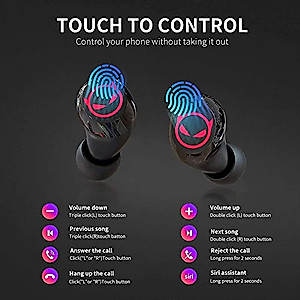 Instiwitt Wireless Earbuds for Kids Cute Cartoon Bluetooth in Ear Headphones Stereo Sound Earphones Built-in Dual Mic Noise Reduction Touch Control 30Hrs Playtime IPX5 Waterproof Headset for Sports