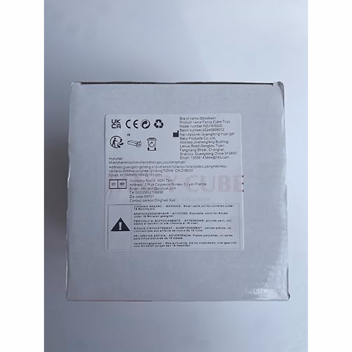 Gzolxkwin Activity Cube Baby Toys 6 to 12 Months,6-in-1 Early Learning Montessor Toys for 1 Year Old Shape Sorter Piano Keyboard Light Up Music Toddlers Toys for 1 2 Years Boys Girls Gifts