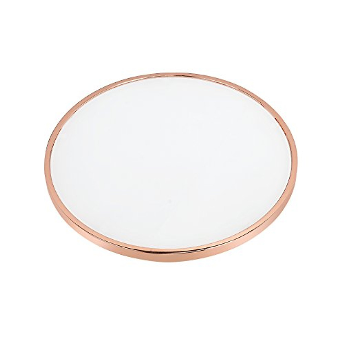 ACME Alivia Coffee Table - - Rose Gold & Frosted Glass