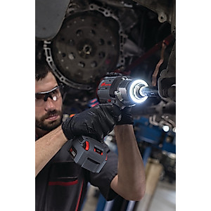 Ingersoll Rand W7152-K22 20V 1/2" Drive Cordless Impact Wrench 2 Battery Kit - High Torque, IQv Power Control w/4 Modes, Brushless Motor, LED Light Ring, Gray