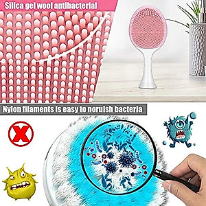 Lezhisnug Facial Cleansing Brush Head For PHILIPS Sonicare FlexCare Diamond Clean HX6064 HX6930 HX9340 HX6950 HX6710 HX9140 HX6530 HX6013 HX9023/65 HX6062/94 HX6064/33 HX6064/65 HX6760 HX6761(Pink)