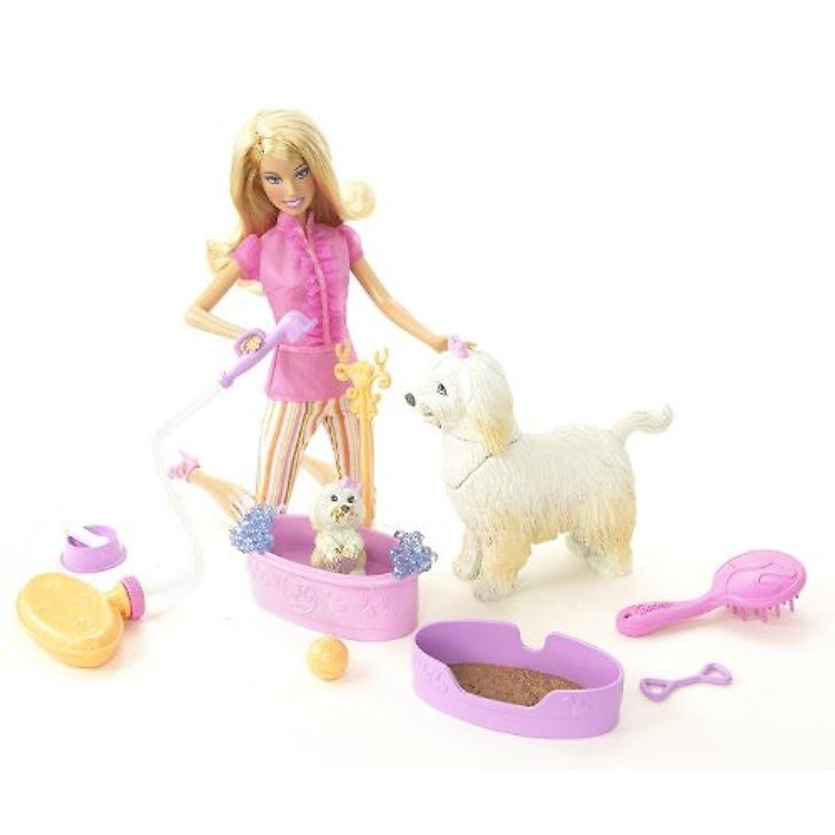 Barbie Reality Clean Up Pup Playset