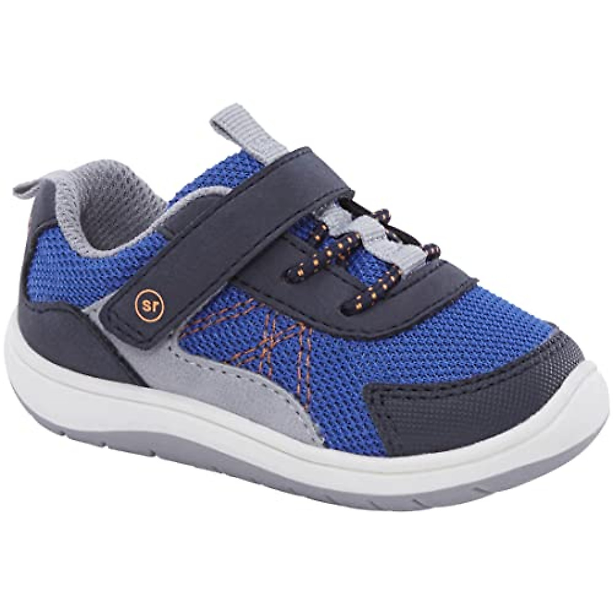 Stride Rite 360 Boys Carson Athletic Sneaker, Blue, 6 Toddler