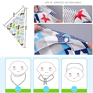 Baby Nursing Cover - Breastfeeding Scarf Carseat Canopy Stroller Cart Cover, Multi-Use Light, Soft, Stretchy, Spacious Car Seat Blanket for Girl and Boy + Unisex Bibs