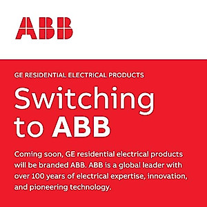 ABB Q-Line® THQL1120DFP 20A Dual Function AFCI/GFCI Circuit Breaker • 20 Amp Single Pole 120 VAC Breaker • Arc Fault Circuit Interrupter & Ground Fault Circuit Interrupter • Plug-in Mount Type