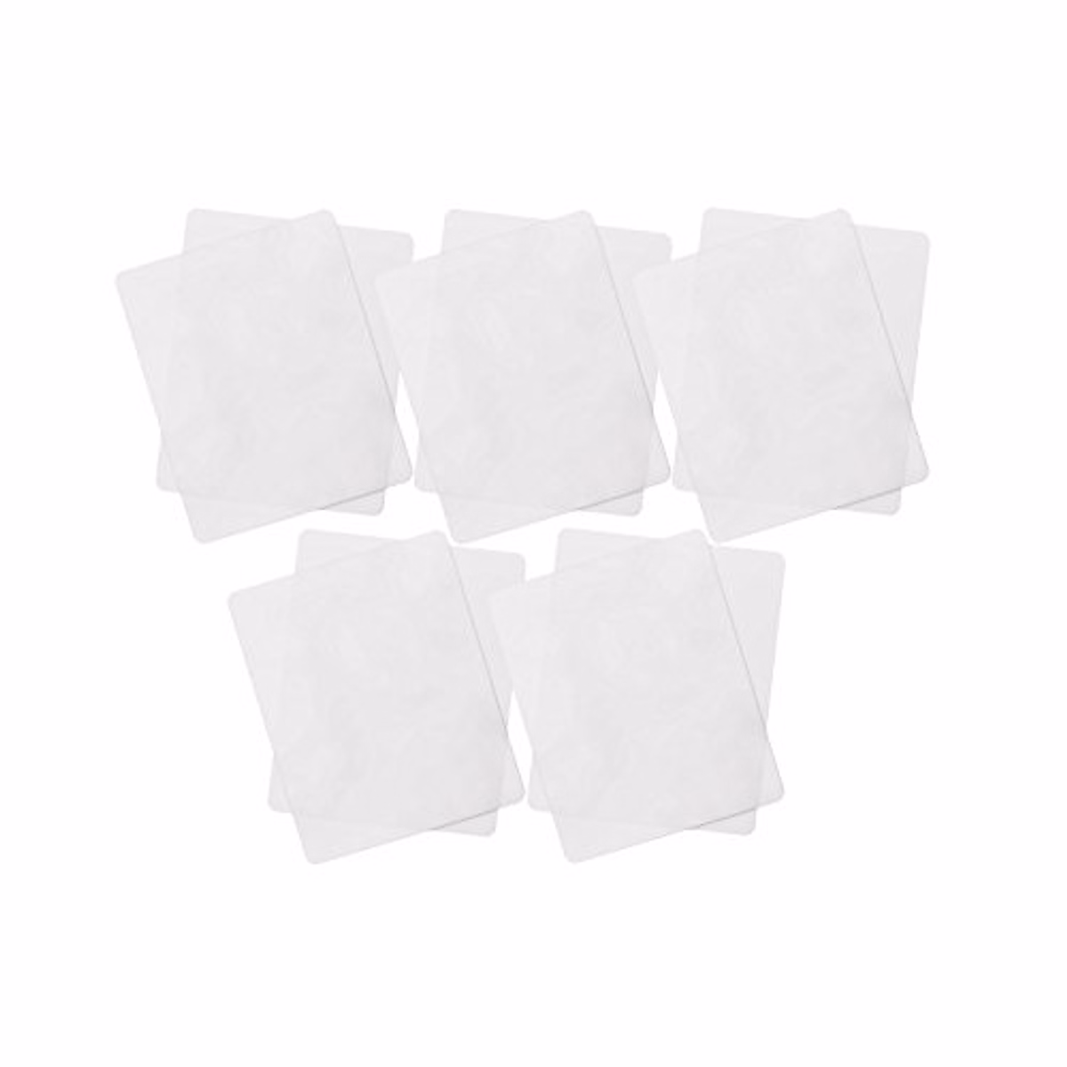 Arrow Plastic Flexible Cutting Mats - White Cutting Board, 10 Pack - Made in the USA, BPA Free - Ideal for Cutting and Chopping - Measures 15 x 12 Inches