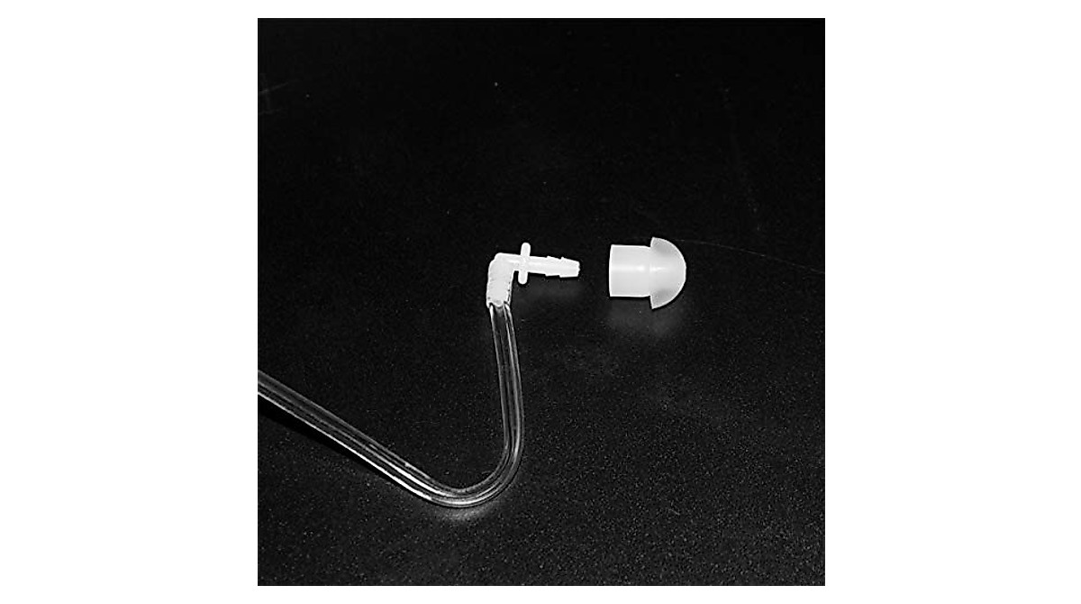 HYS Receiver/Listen ONLY Surveillance 3.5mm Headset Earpiece with Clear ...