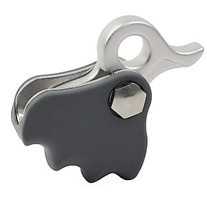 Rope Grab - Arborist Rope Brake Tree Equipment, Fall Arrestor Ascender, Better Grab Flip Line Adjuster w/Removable Rope Cam Lock & Rubberized Cover - Fit for 7/16" - 5/8" Rope