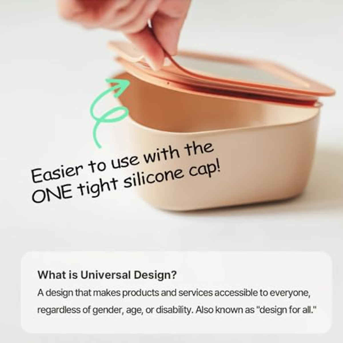 Neoflam 2 Set FIKA One Kitchen Porcelain Ceramic Food Container with Glass Lid, Microwave, Oven, Dishwasher Safe Storage, Home Deco (1500ml / 1.59qt / 6.25 cups)