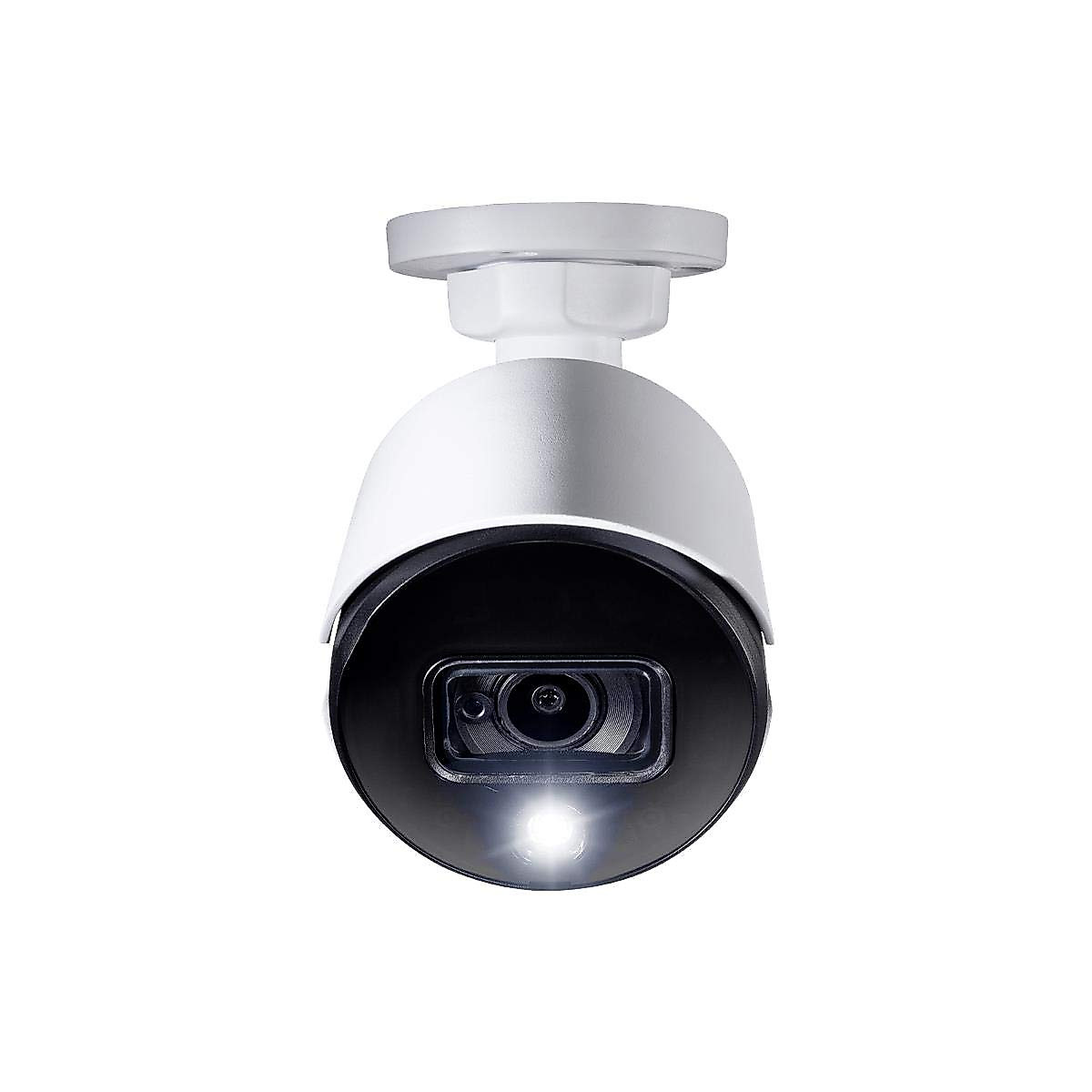Lorex C881DA 4K Ultra HD Analog Active Deterrence Security Bullet Camera with Color Night Vision, 135ft IR NV, IP67, Works with D841, D861, D862, D871B, LHV5100, Camera Only, White, 4PK(M.Refurbished)