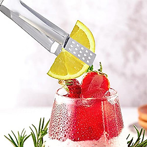 Teabag Tongs Squeezer | Stainless Steel Tea Bag Tongs - Tea Bag Squeezer Tea Bag Holders & Rests Tea Bag Strainer Clips Herb Or Sugar Ice Cube for Kitchen Bar Tool Speesy