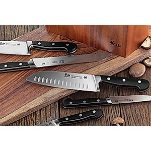 Cangshan V2 Series 59908 6-Piece German Steel Forged Knife Block Set