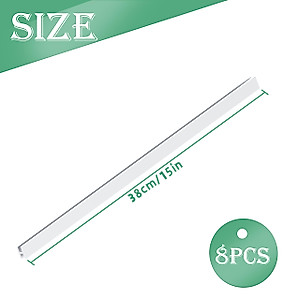 QoTang 8 PCS 25 Capacity Yogurt Organizer for Fridge, Yogurt Storage for Refrigerator, Yogurt Holder with Adhesive Tapes Yogurt Container for 3.75 Inch Yogurt, 15inch