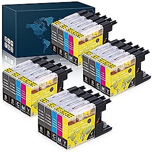 Compatible Ink Cartridges Replacement for Brother LC75XL LC79XL Work with Brother MFC-J280W MFC-J425W MFC-J430W MFC-J6510DW MFC-J6710DW MFC-J6910DW MFC-J5910DW MFC-J625DW MFC-J600DW J835DW Printer