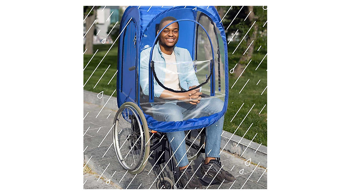 Original WeatherPod: Wearable Wheelchair & Chair Protection