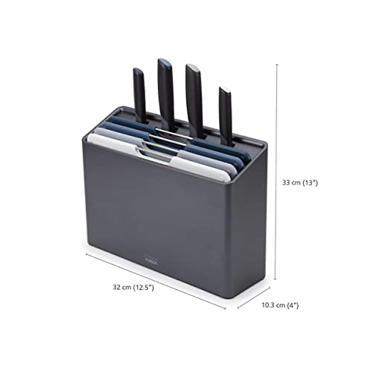 Joseph Joseph Folio Plus 8-piece Knife & Chopping Board Set