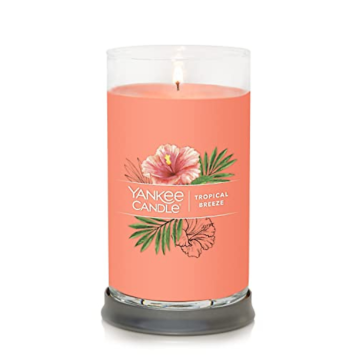 Yankee Candle Tropical Breeze Signature Medium Pillar Candle, 14.25oz