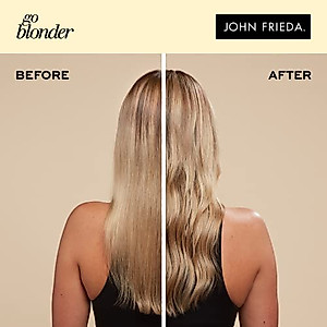 John Frieda Sheer Blonde Go Blonder Lightening Conditioner with Lemon Oil and Hair Strengthening, 100 ml
