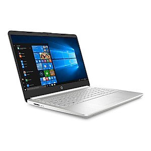 HP 2022 14-inch Full HD Laptop, 11th Gen Intel Core i3-1125G4 Processor, 4GB DDR4 RAM, 128GB SSD, Bluetooth, Wi-Fi, HDMI, Windows 10 Home, Silver, W/MD Accessories