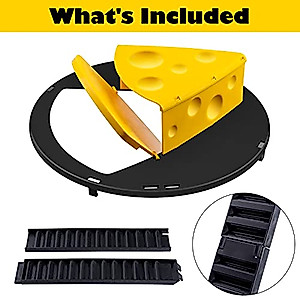 Mouse Trap Bucket, Bucket Lid Mouse Trap,Reusable Humane Mouse Traps for House Indoor,Auto Reset Rat Trap Compatible 5 Gallon Bucket (1 Pack)