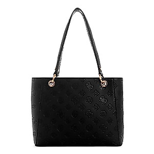 GUESS Galeria Small Noel Tote, Black