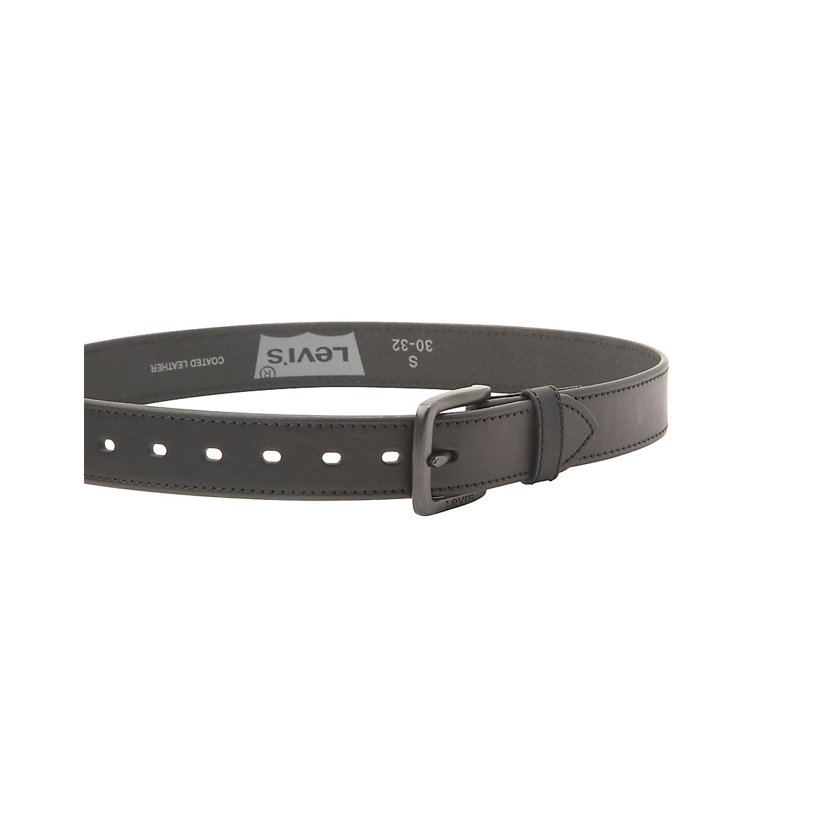 Levi's Men's Casual Leather Belt, Matte Black, X-Large (42-44)
