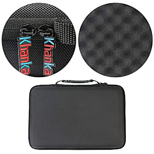 Khanka Hard Travel Case Replacement for Akai Professional MPK Mini MKII & MK3 & MPK Mini Play | 25-Key Ultra-Portable USB MIDI Drum Pad & Keyboard Controller