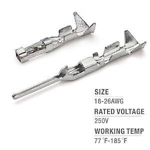 IWISS 1550PCS 2.54mm Pitch Wire-to-Wire Dupont Connector Kit, Includes Pin Headers, Jumper Wire, Crimp Pins for RC Servo, Arduino, SMT, SATA, EPS, PCIE, Battery Balancer