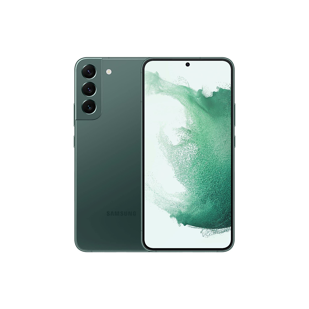 SAMSUNG Galaxy S22+ Plus 5G, US Version, 128GB, Green - AT&T (Renewed)